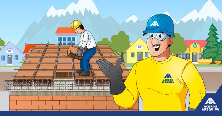 Cómo colocar los ladrillos y los fierros en techos - Construyendo Seguro