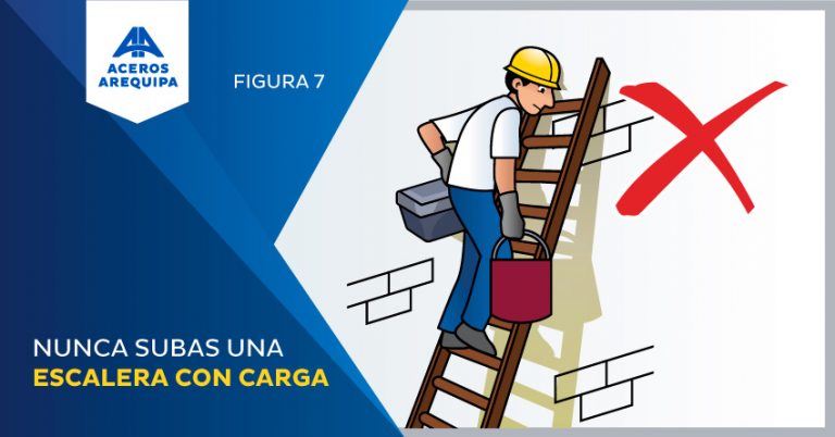 Consejos de seguridad al usar la escalera portátil - Construyendo Seguro