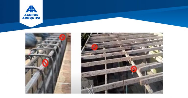 Errores comunes en la construcción de losas de techo - Construyendo Seguro