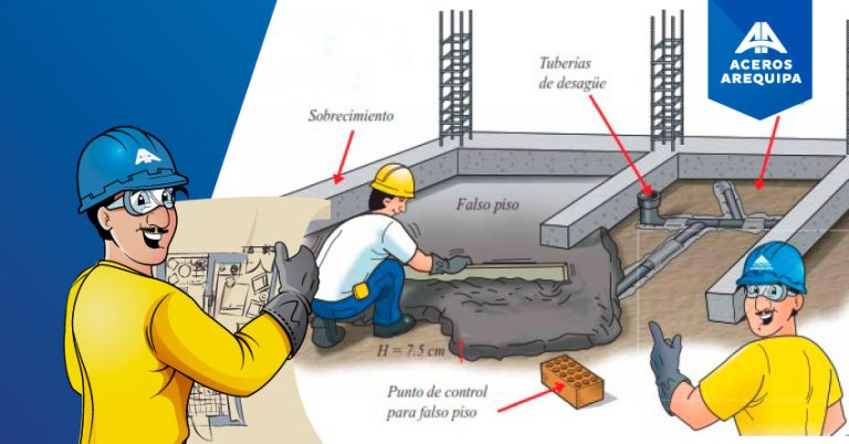 Diferencias entre falso piso y contrapiso - Construyendo Seguro